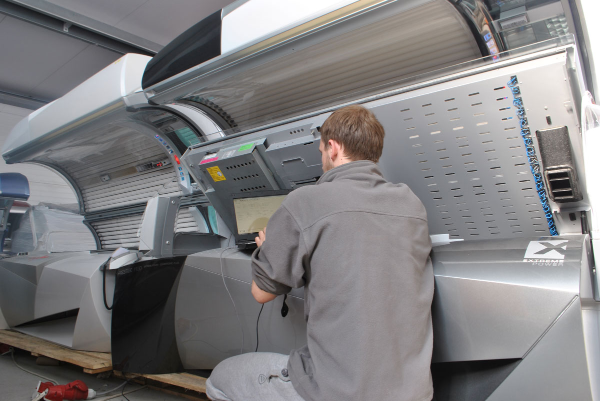 Servis i popravka solarijuma, aparata i lasera | Cenovnik usluga